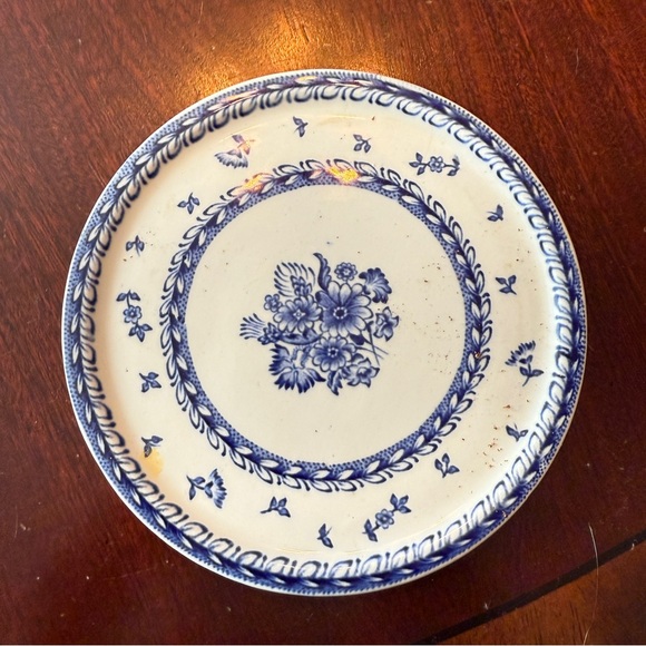 Arabia | Kitchen | Antique Vintage 96s Arabia Finland Finn Flower Blue Plate 30 | Poshmark